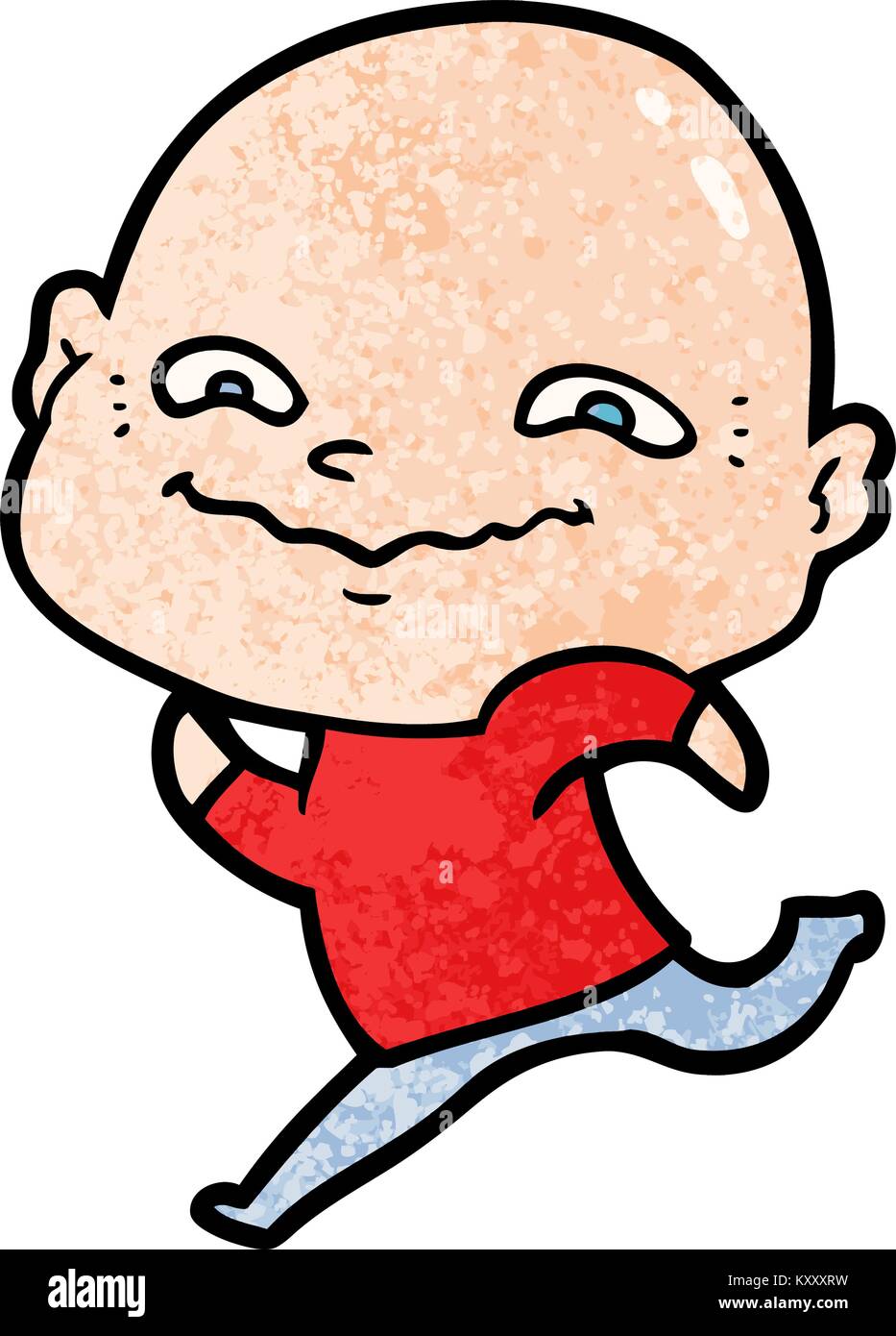 cartoon creepy guy Stock Vector Image & Art - Alamy