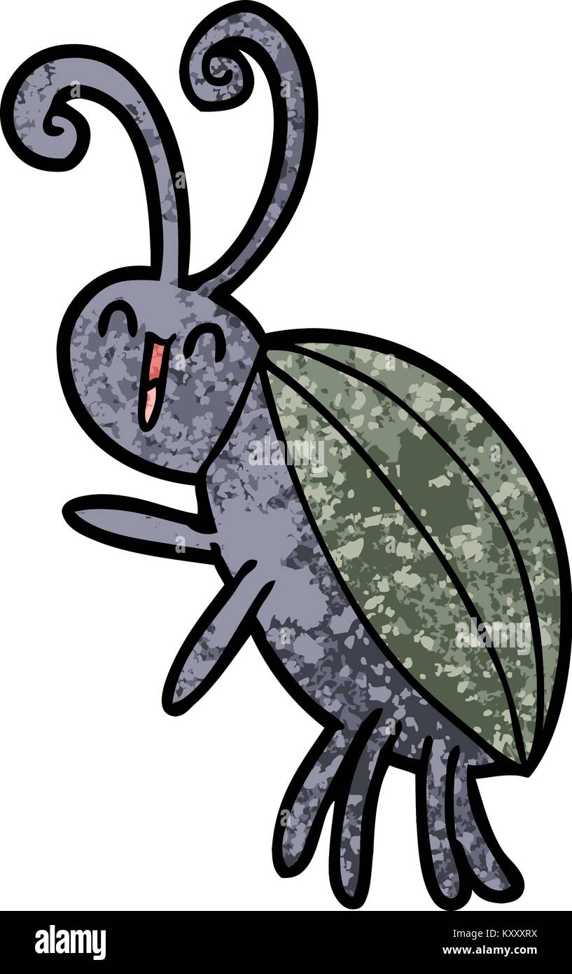cartoon happy beetle Stock Vector Image & Art - Alamy