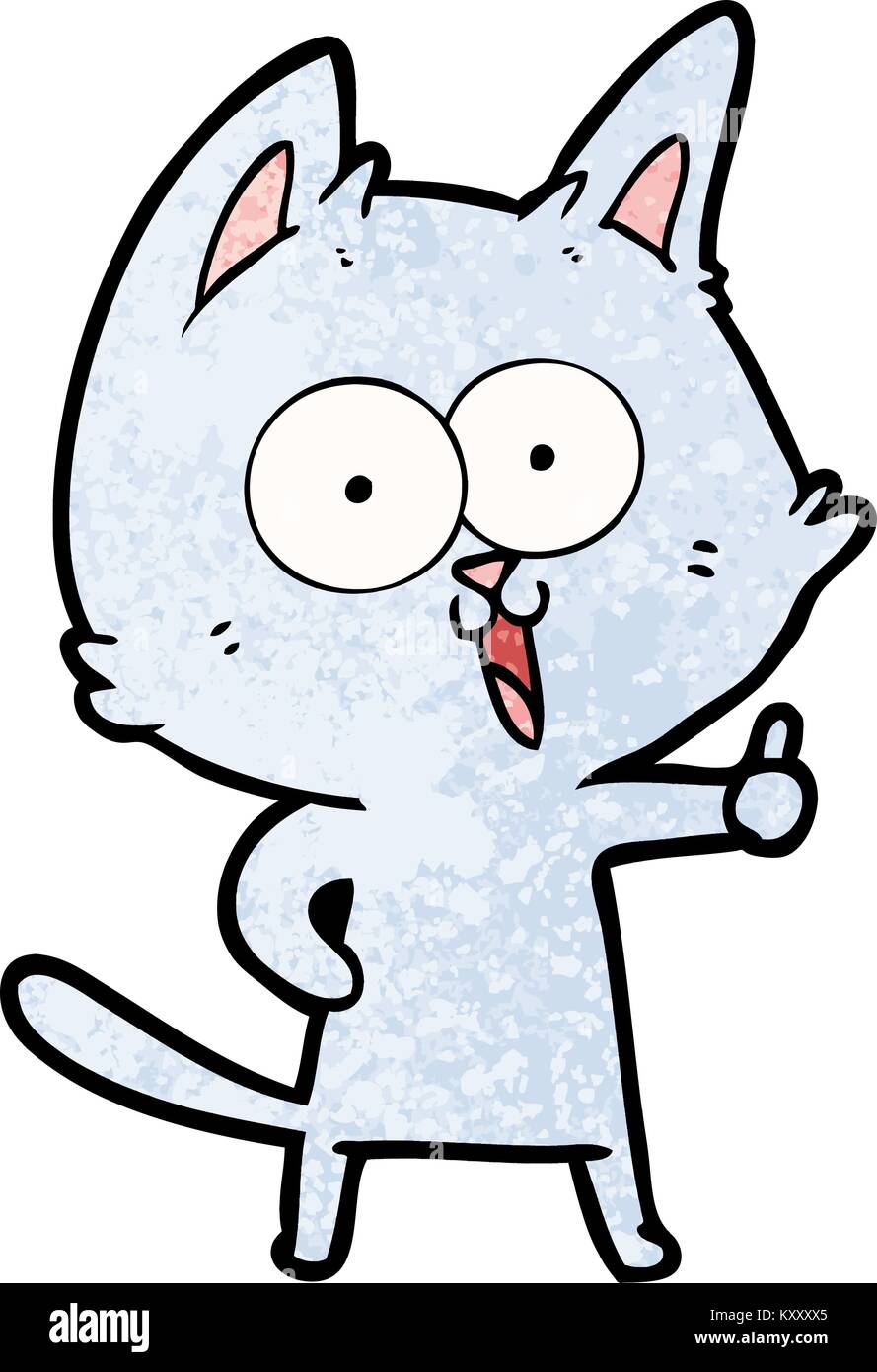 funny cartoon cat Stock Vector Image & Art - Alamy