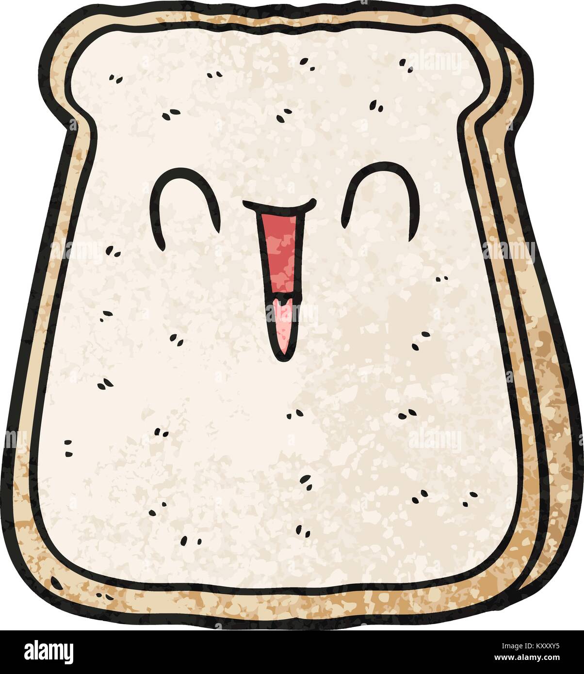 cartoon slice of bread Stock Vector Image & Art - Alamy