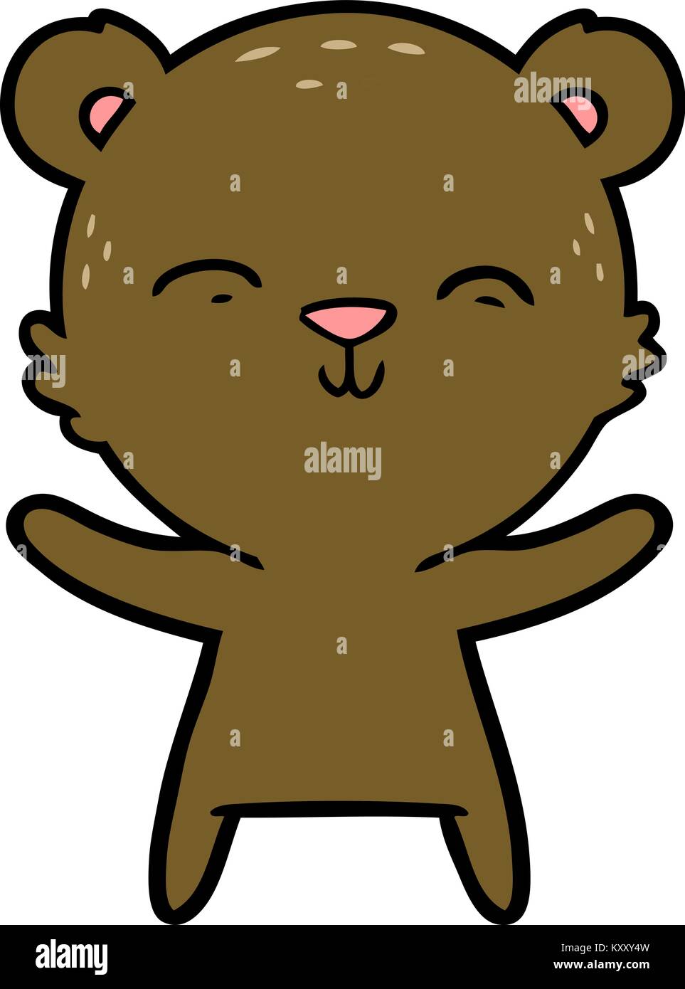 bear cartoon character Stock Vector Image & Art - Alamy