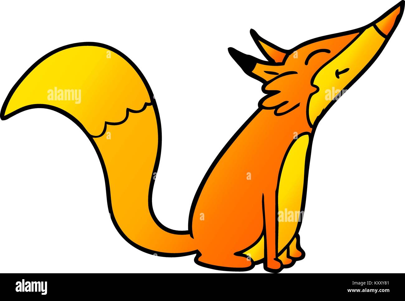 fox cartoon character Stock Vector Image & Art - Alamy