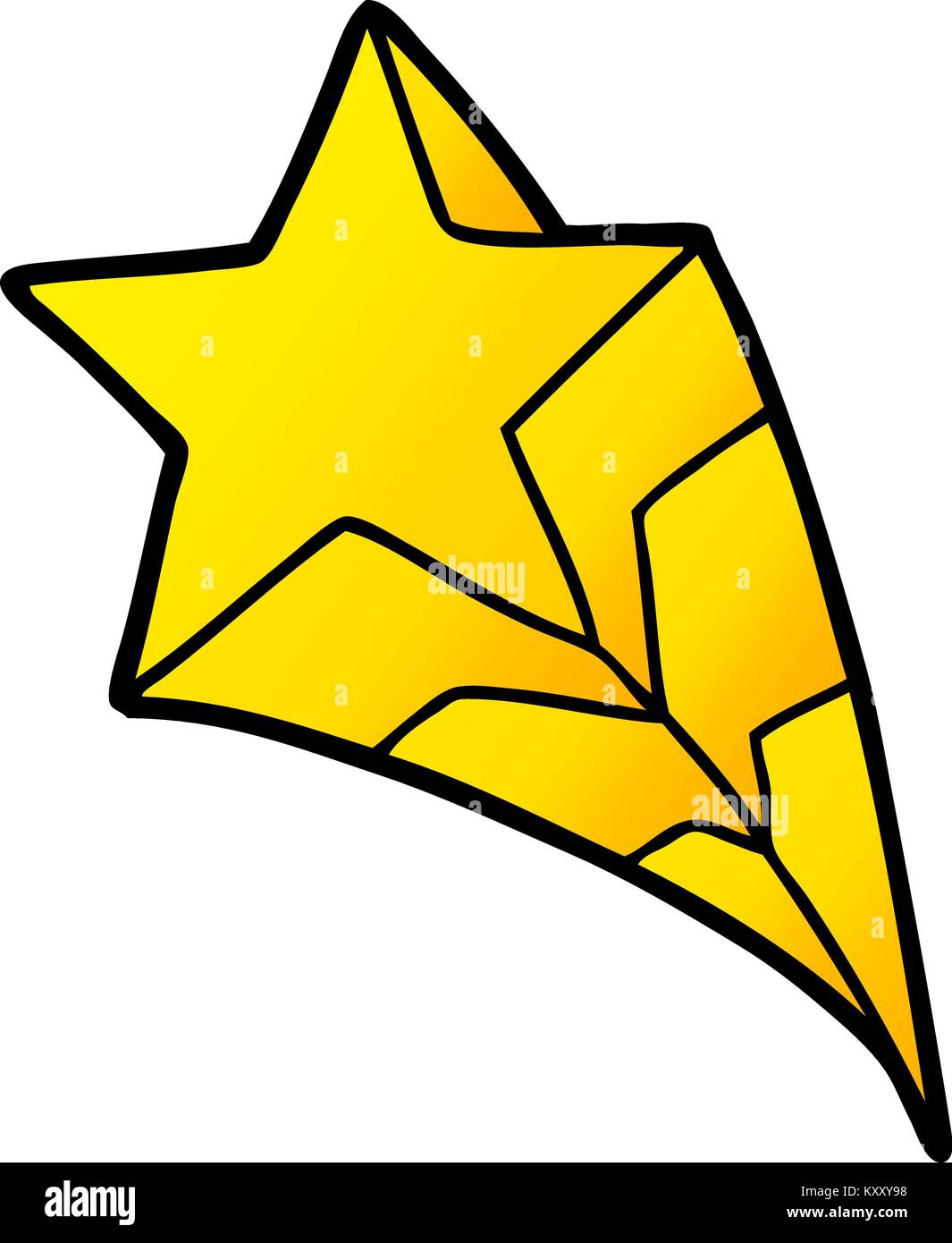 cartoon shooting star Stock Vector Image & Art - Alamy