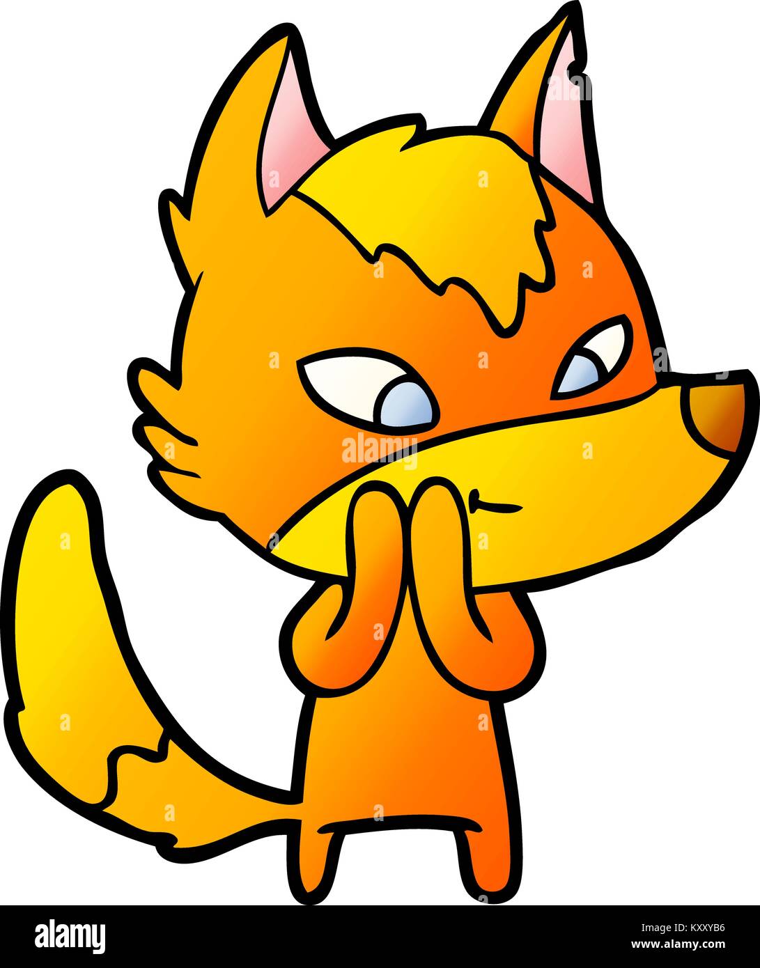 fox cartoon character Stock Vector Image & Art - Alamy