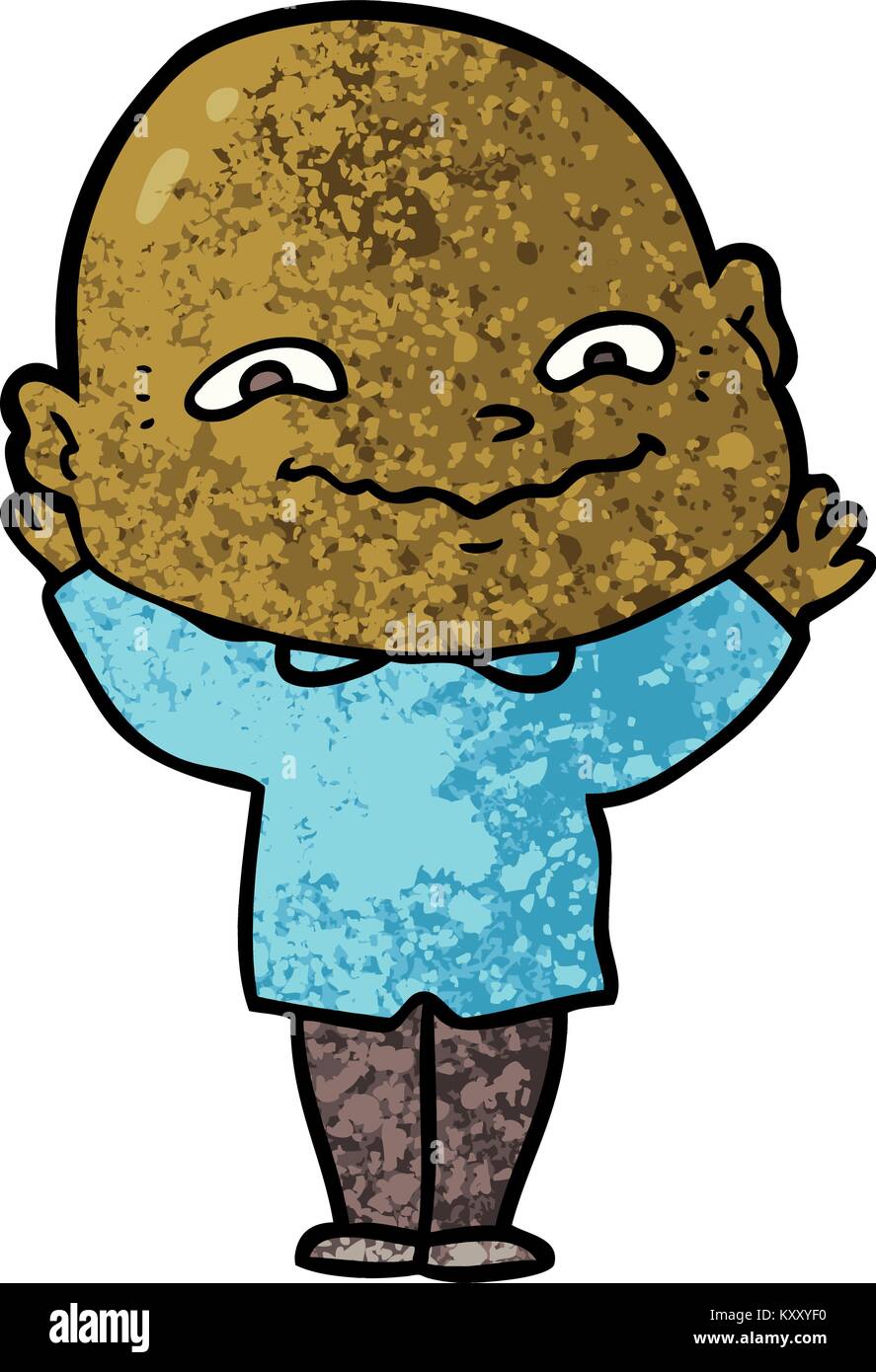 cartoon creepy guy Stock Vector Image & Art - Alamy