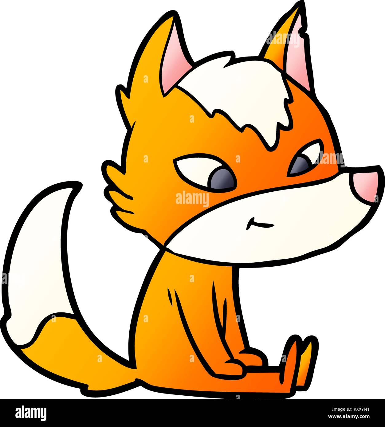 fox cartoon character Stock Vector Image & Art - Alamy