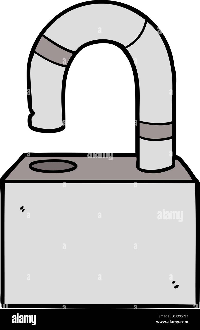 Padlock Cartoon High Resolution Stock Photography and Images - Alamy