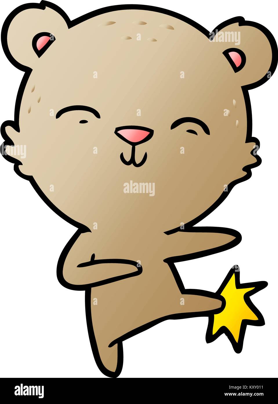 bear cartoon character Stock Vector Image & Art - Alamy
