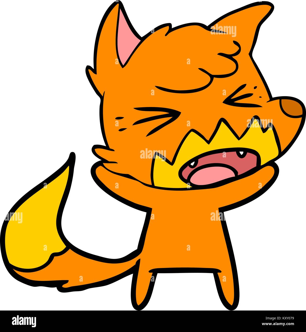 fox cartoon character Stock Vector Image & Art - Alamy