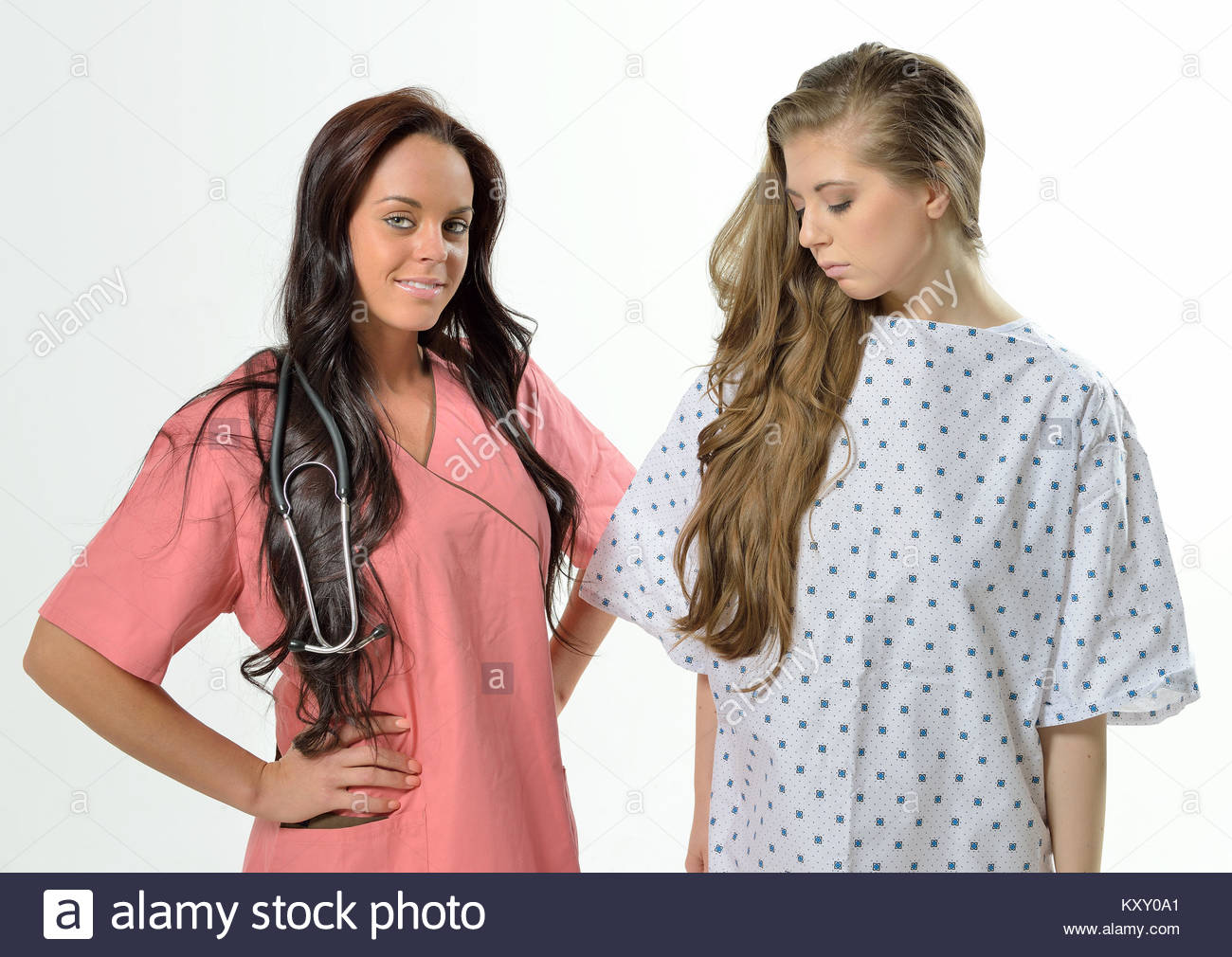 Hospital Visit Sad High Resolution Stock Photography and Images - Alamy
