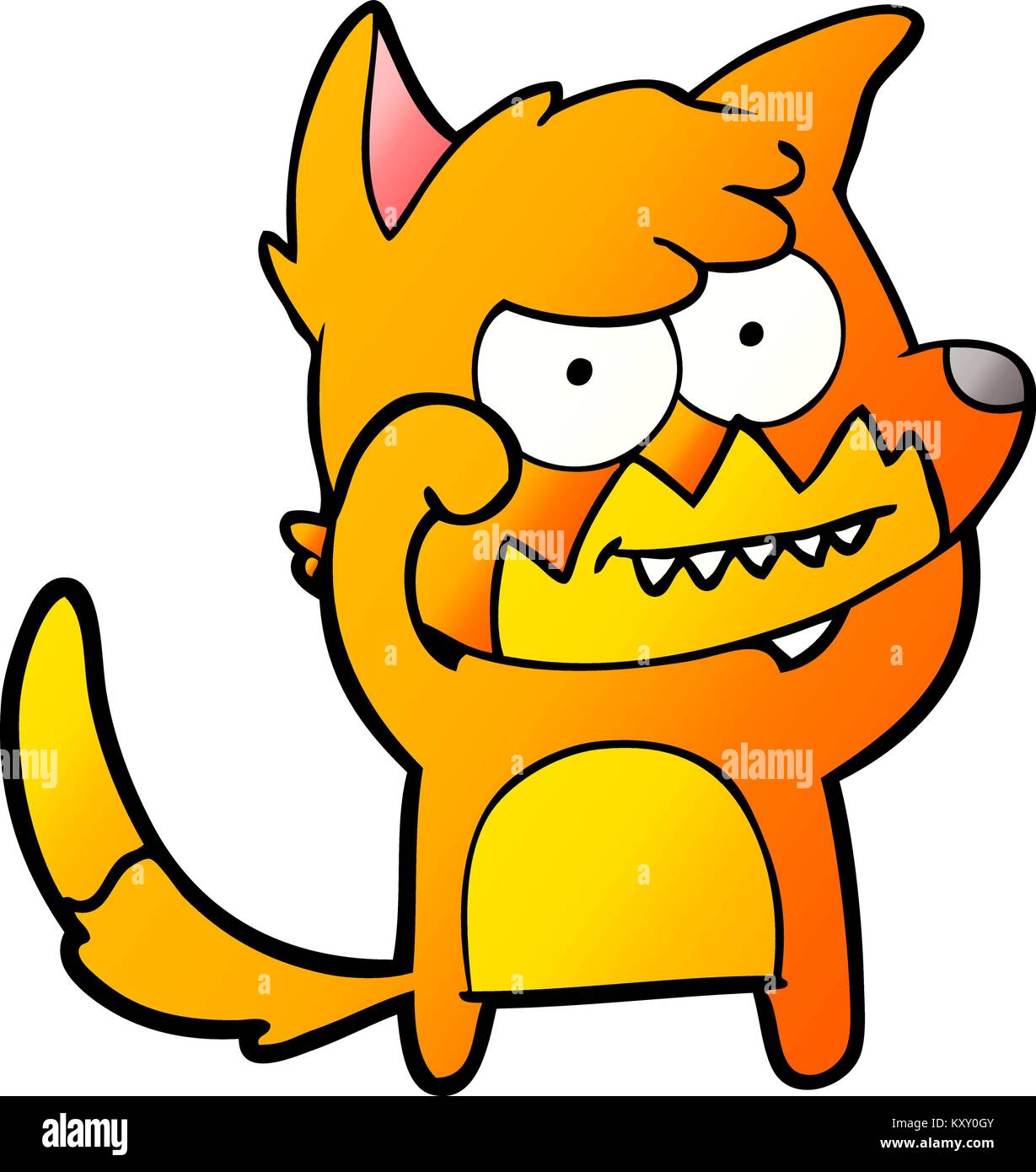 fox cartoon character Stock Vector Image & Art - Alamy