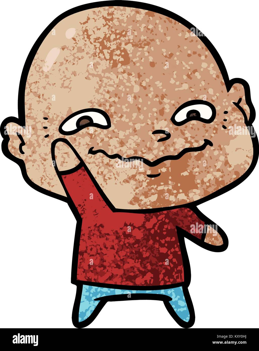 cartoon creepy guy Stock Vector Image & Art - Alamy