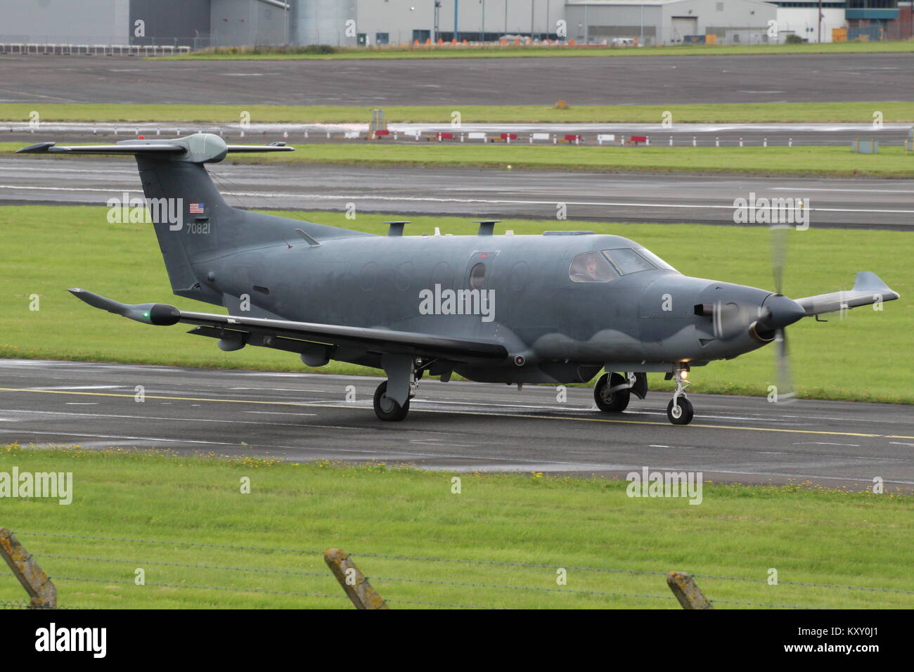 07-0821, a Pilatus U-28A operated by the United States Air Force, at ...