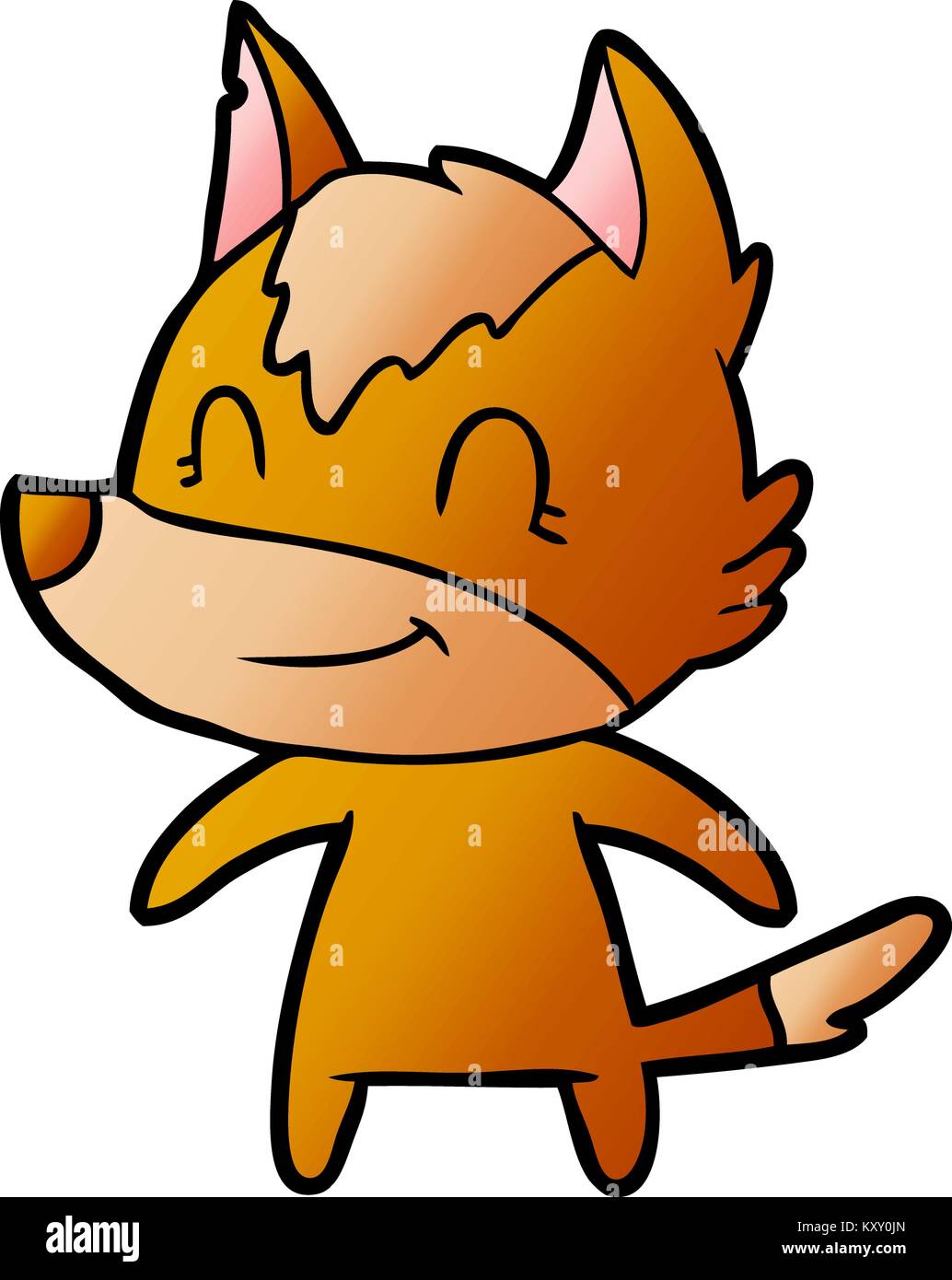 fox cartoon character Stock Vector Image & Art - Alamy