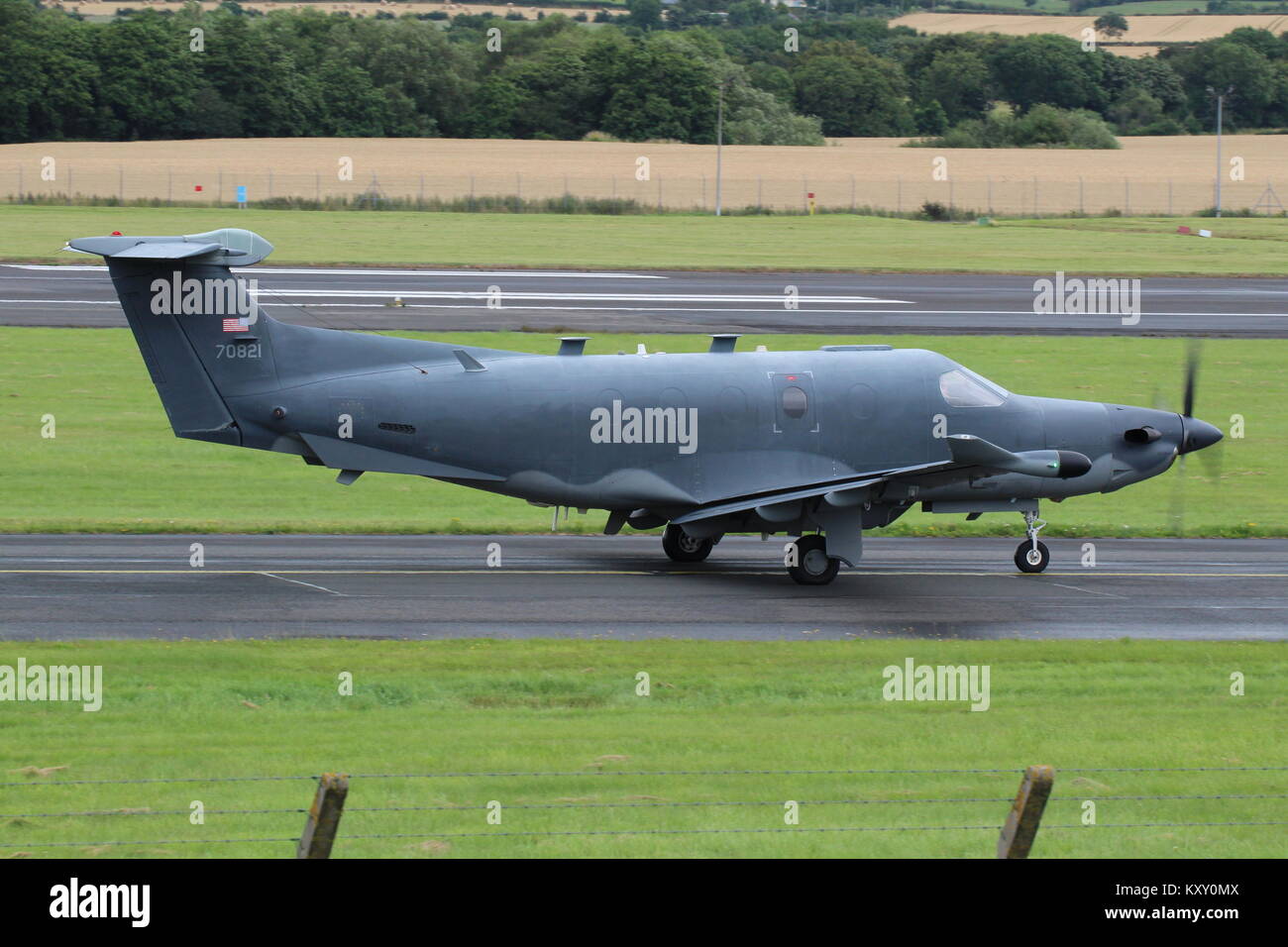 07-0821, a Pilatus U-28A operated by the United States Air Force, at ...