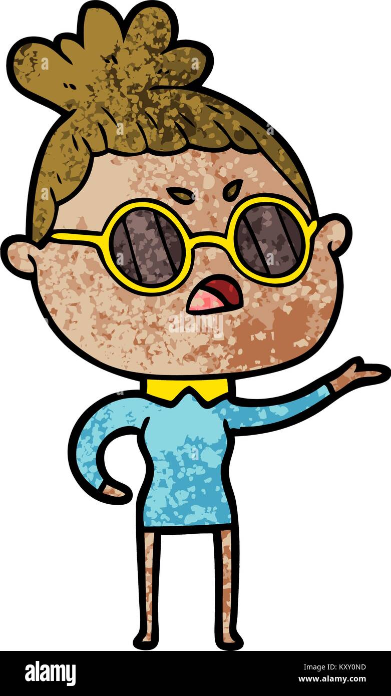 cartoon annoyed woman Stock Vector Image & Art - Alamy