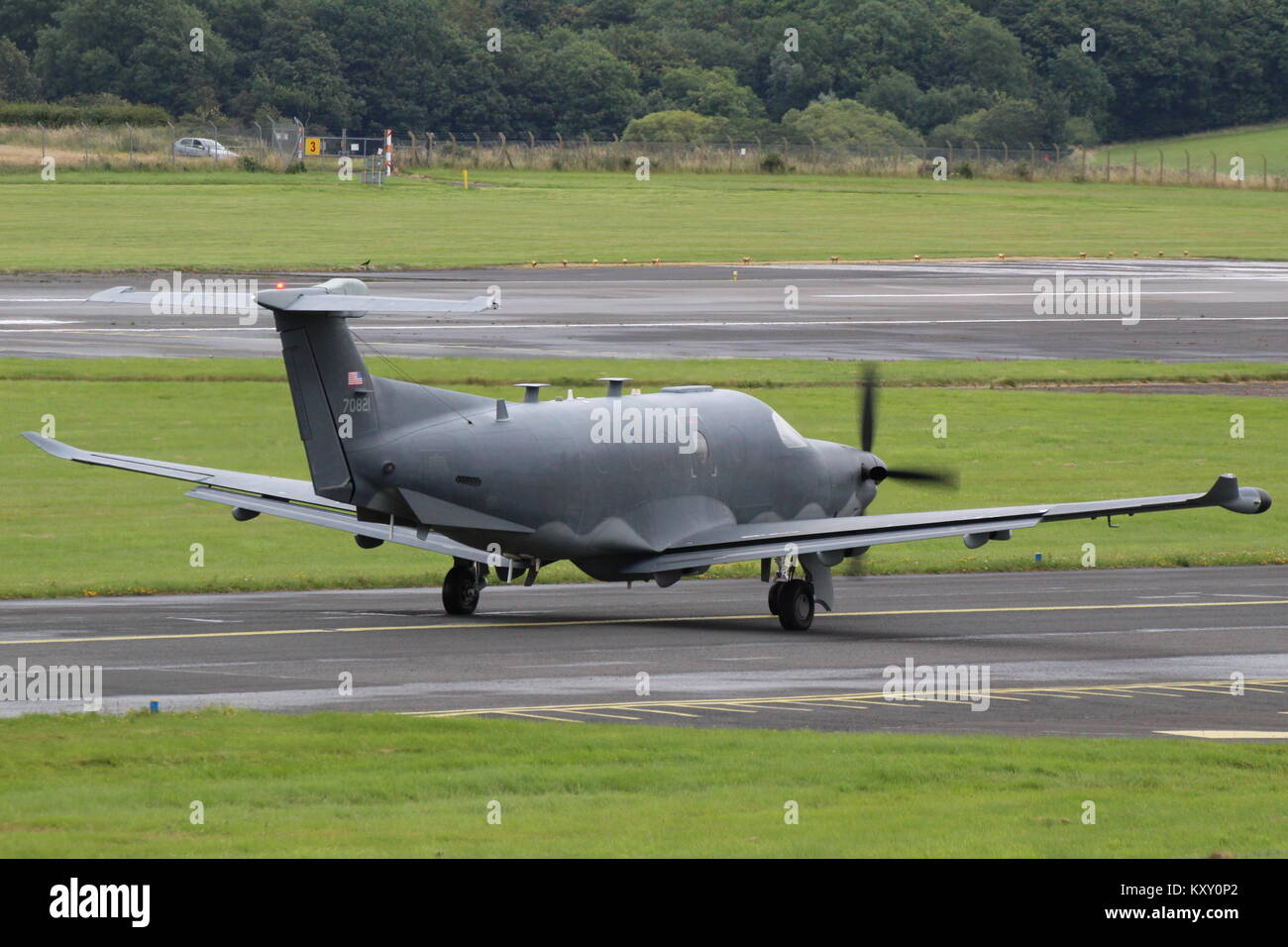 07-0821, a Pilatus U-28A operated by the United States Air Force, at ...