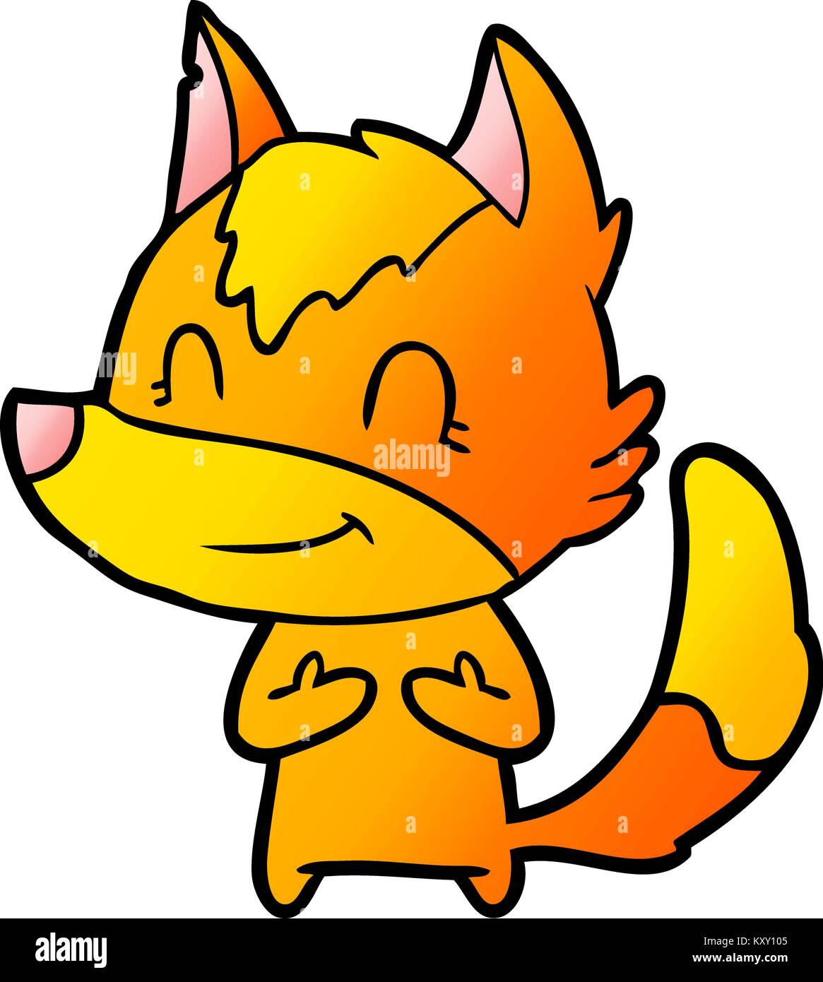 fox cartoon character Stock Vector Image & Art - Alamy