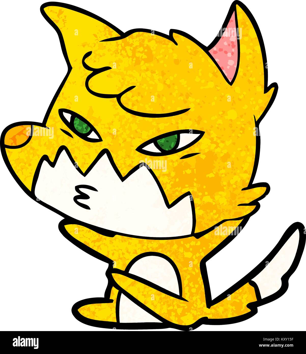 fox cartoon character Stock Vector Image & Art - Alamy