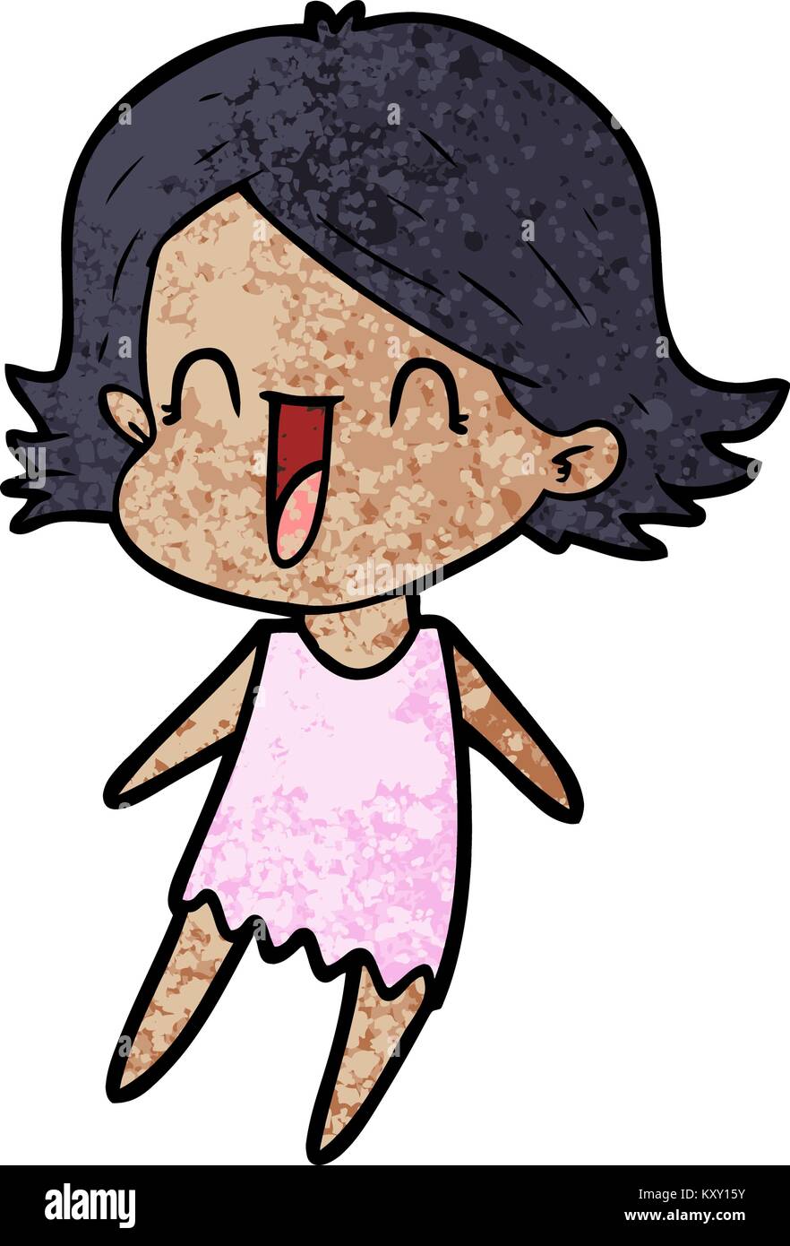 cartoon happy woman Stock Vector Image & Art - Alamy