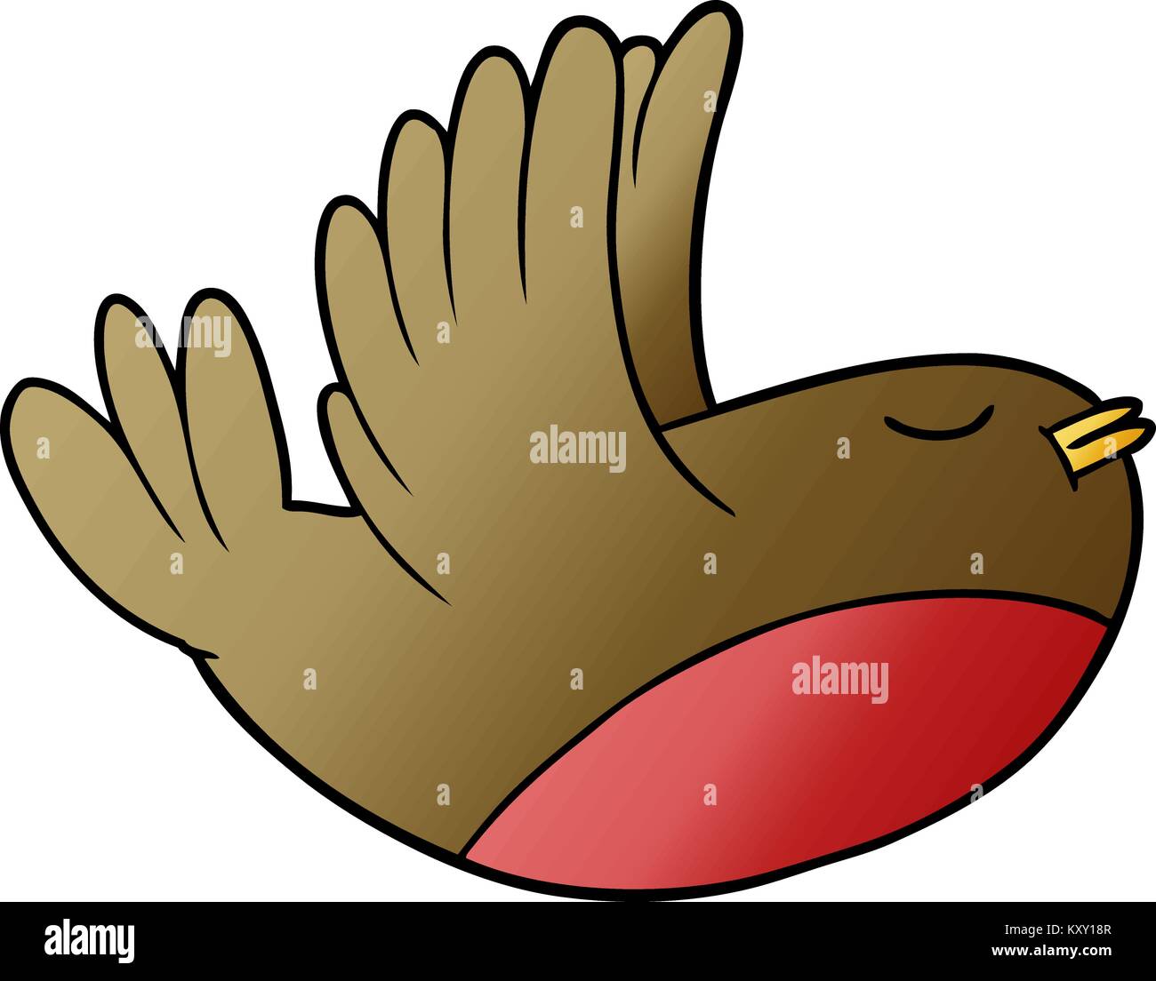 cartoon flying robin Stock Vector Image & Art - Alamy