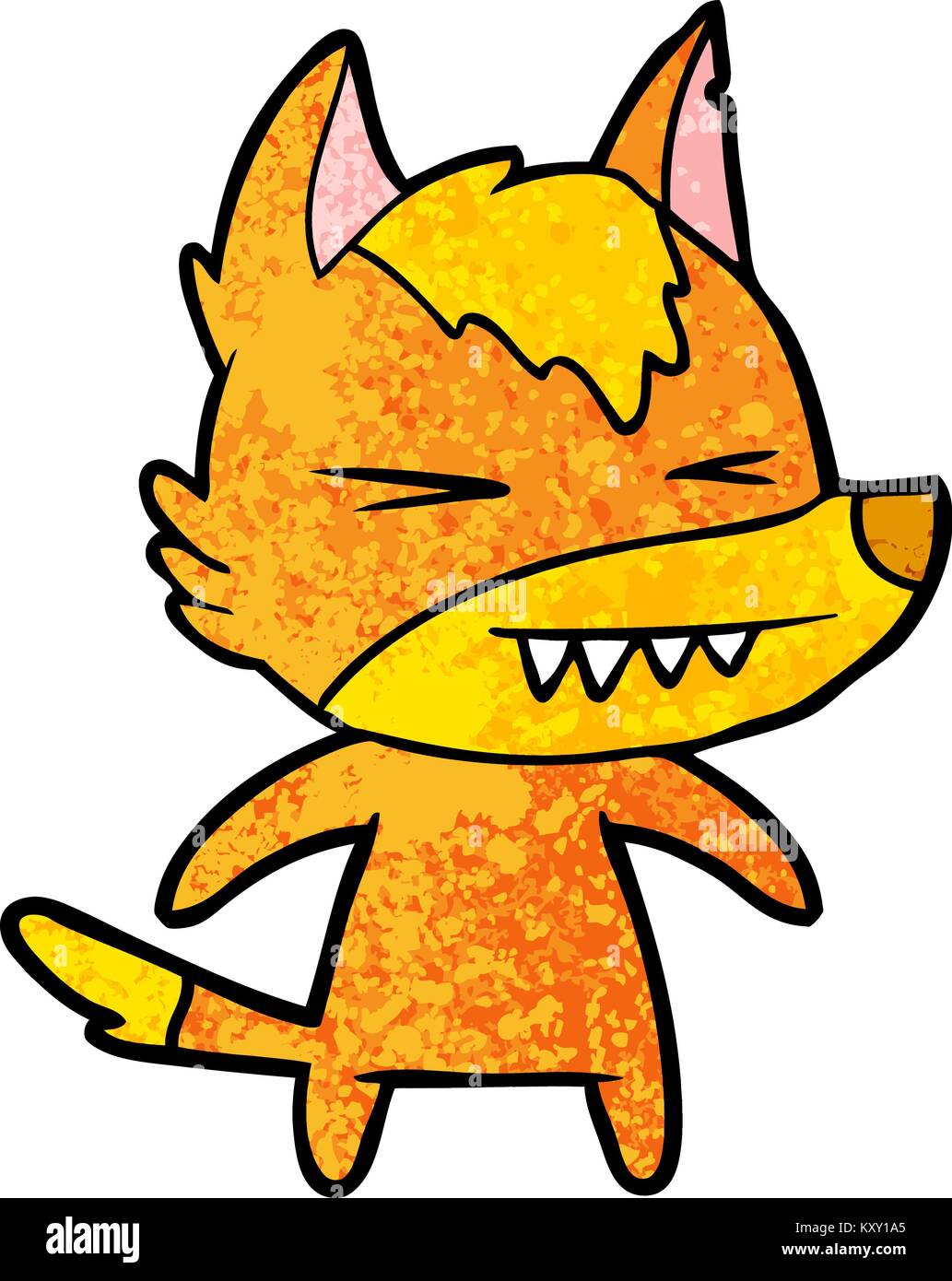 fox cartoon character Stock Vector Image & Art - Alamy