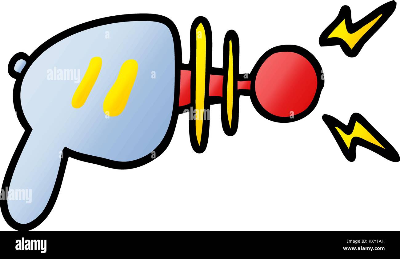 cartoon ray gun Stock Vector Image & Art - Alamy