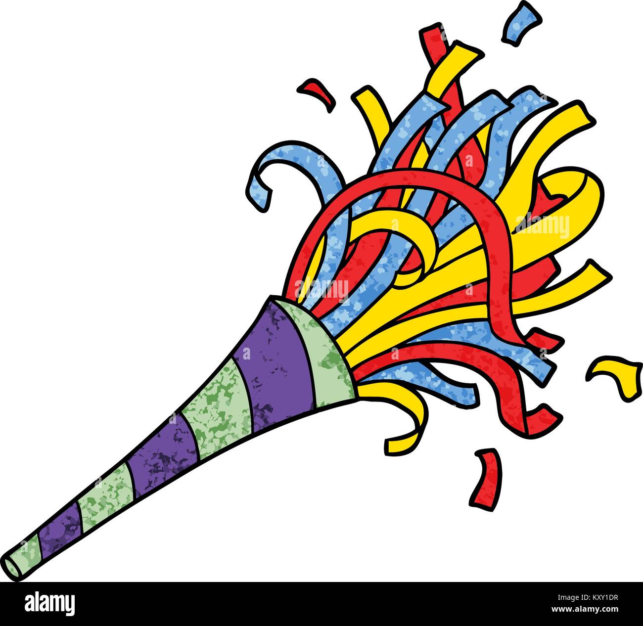 cartoon party horn Stock Vector Image & Art - Alamy