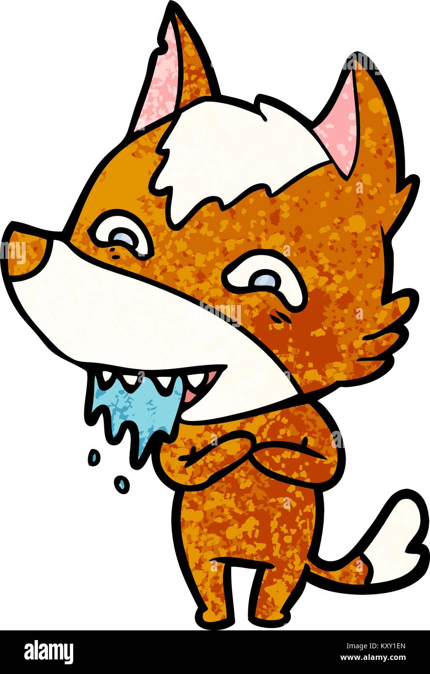 fox cartoon character Stock Vector Image & Art - Alamy