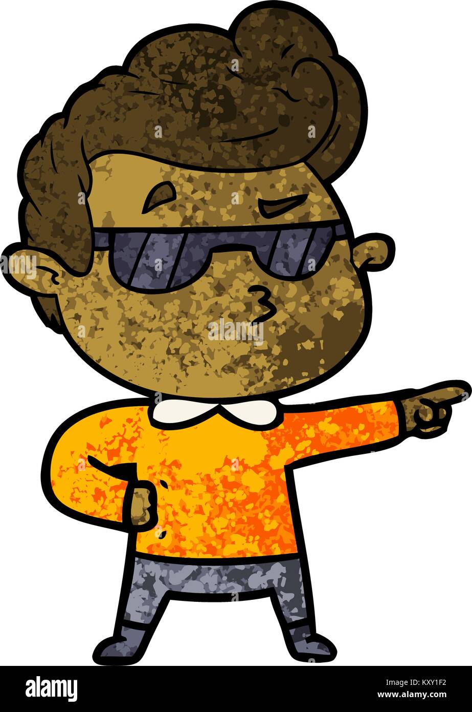 cartoon cool guy Stock Vector Image & Art - Alamy