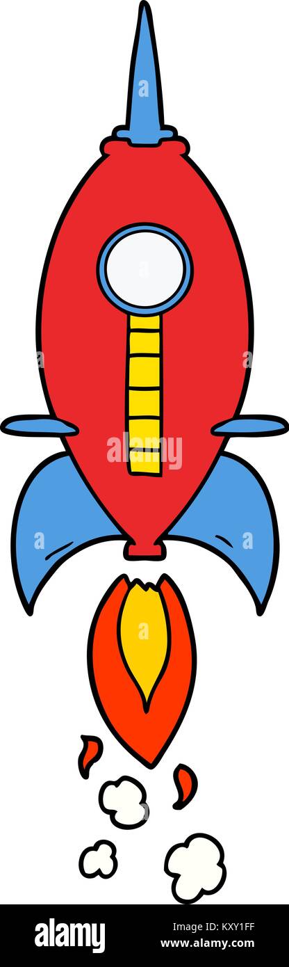cartoon space rocket Stock Vector Image & Art - Alamy