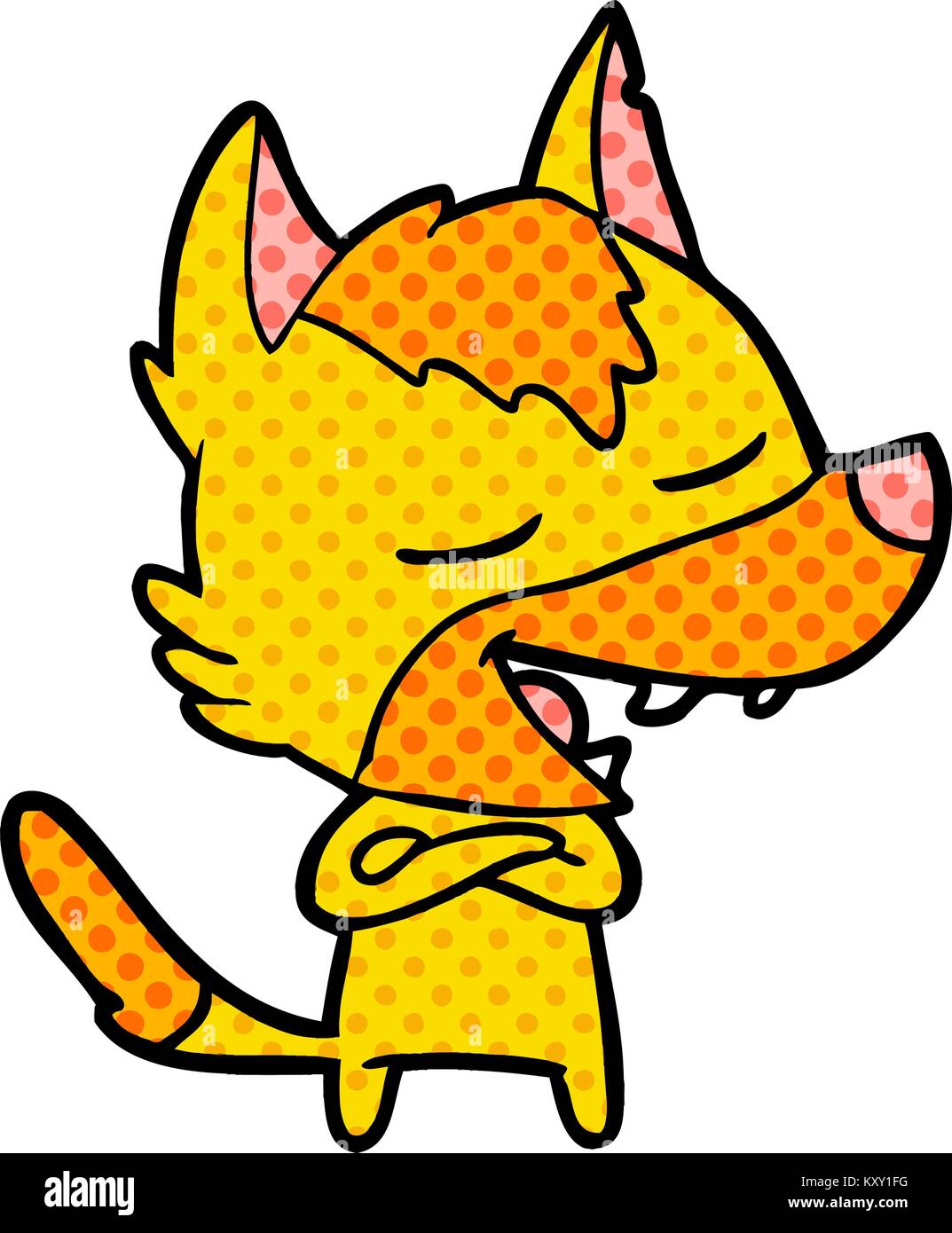 fox cartoon character Stock Vector Image & Art - Alamy