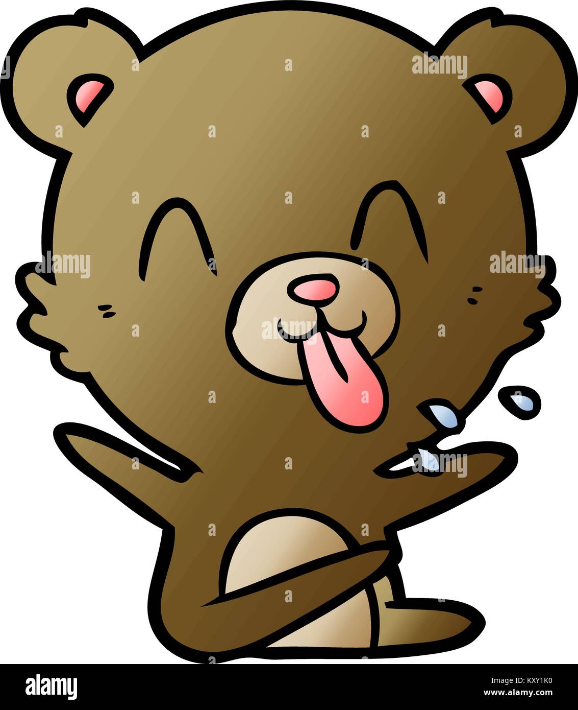 bear cartoon character Stock Vector Image & Art - Alamy