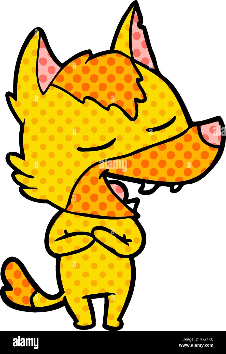 fox cartoon character Stock Vector Image & Art - Alamy