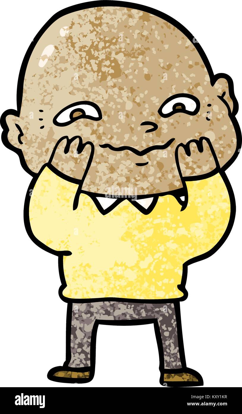 cartoon nervous man Stock Vector Image & Art - Alamy