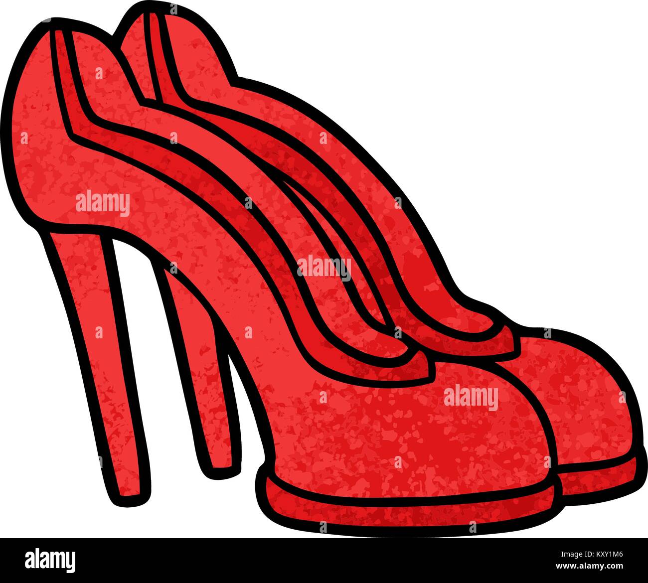cartoon red shoes Stock Vector Image & Art - Alamy