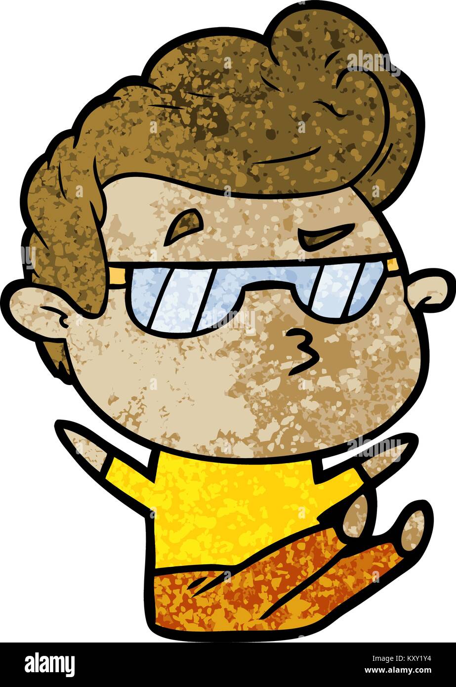 cartoon cool guy Stock Vector Image & Art - Alamy