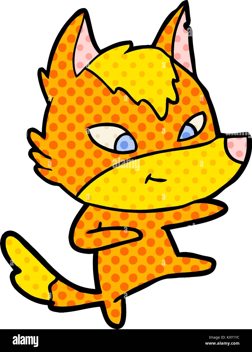 fox cartoon character Stock Vector Image & Art - Alamy