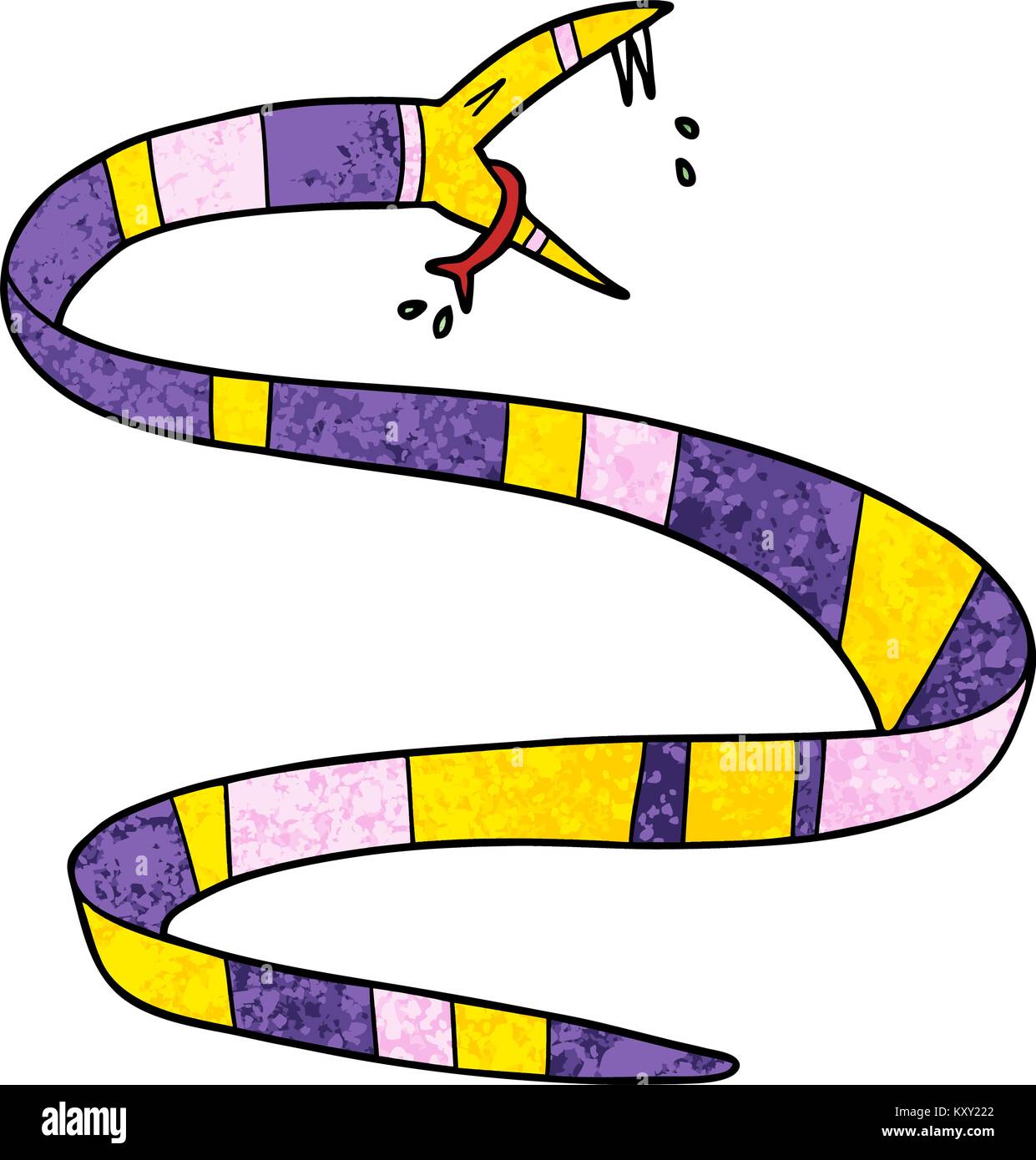 cartoon poisonous snake Stock Vector Image & Art - Alamy