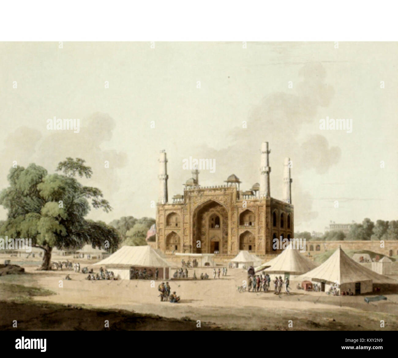 The Gate of the Tomb of Akbar is a significant architectural structure ...