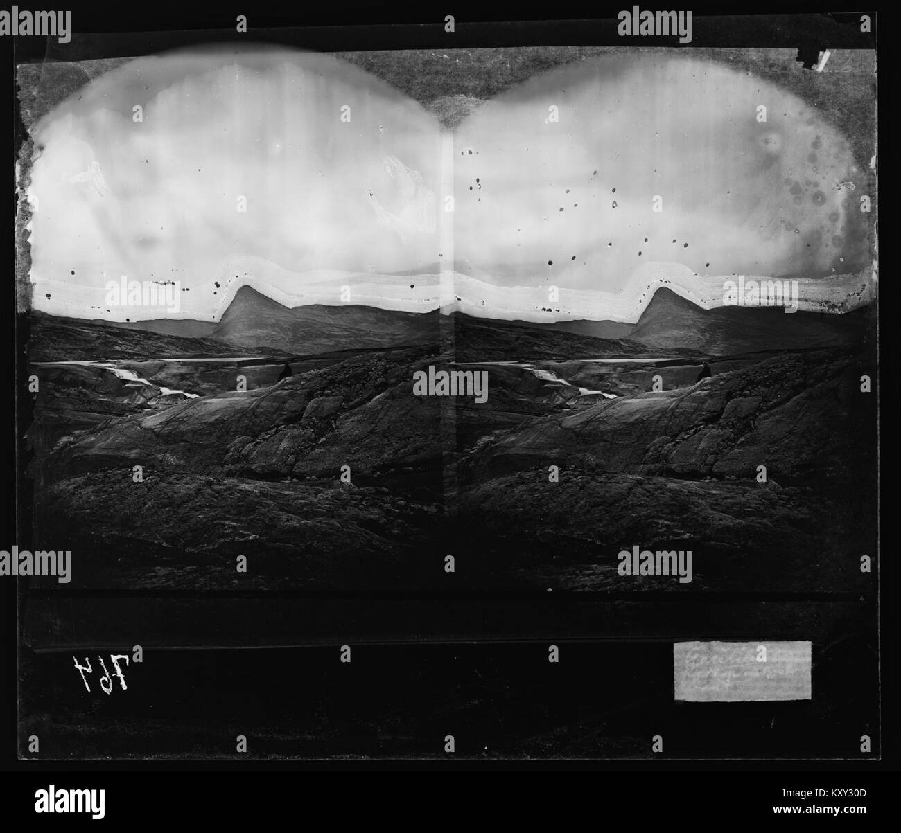 Mountain under water Black and White Stock Photos & Images - Alamy