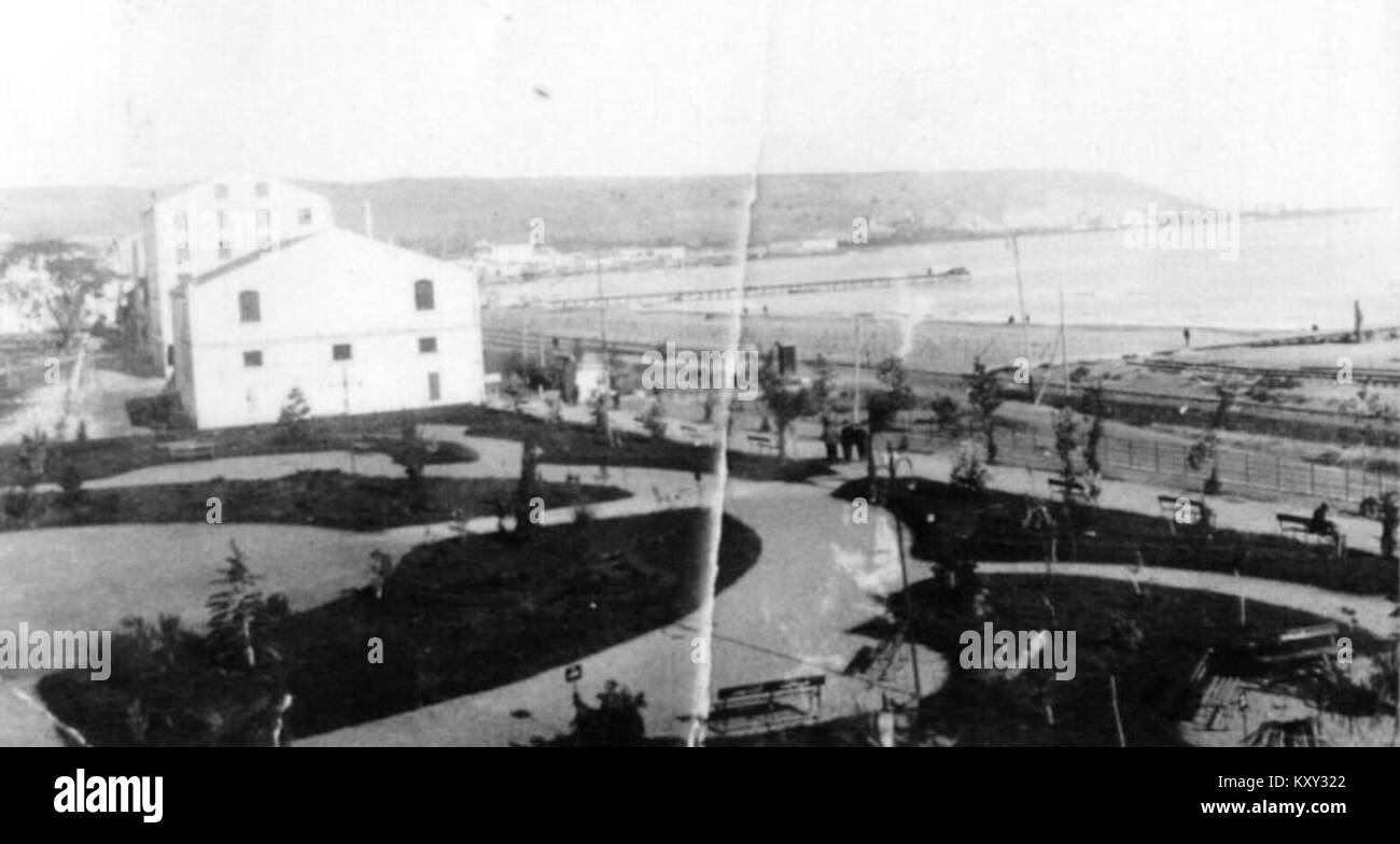 This image depicts the entrance gates to Gazi Park and the adjacent ...