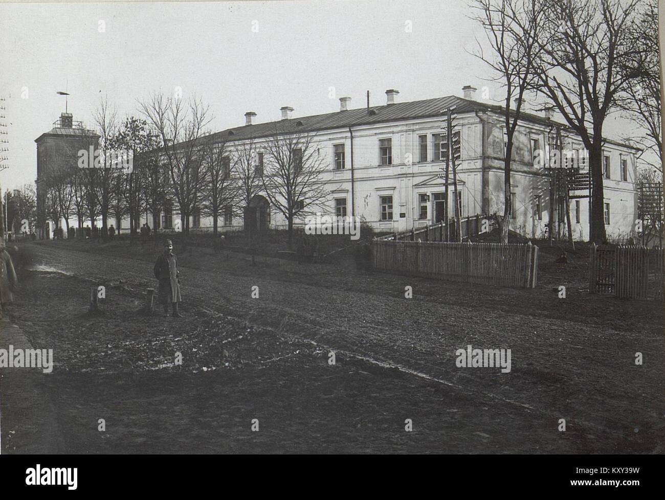 The building housing the 4th War Surveying unit in Vladimir Wolinsky ...