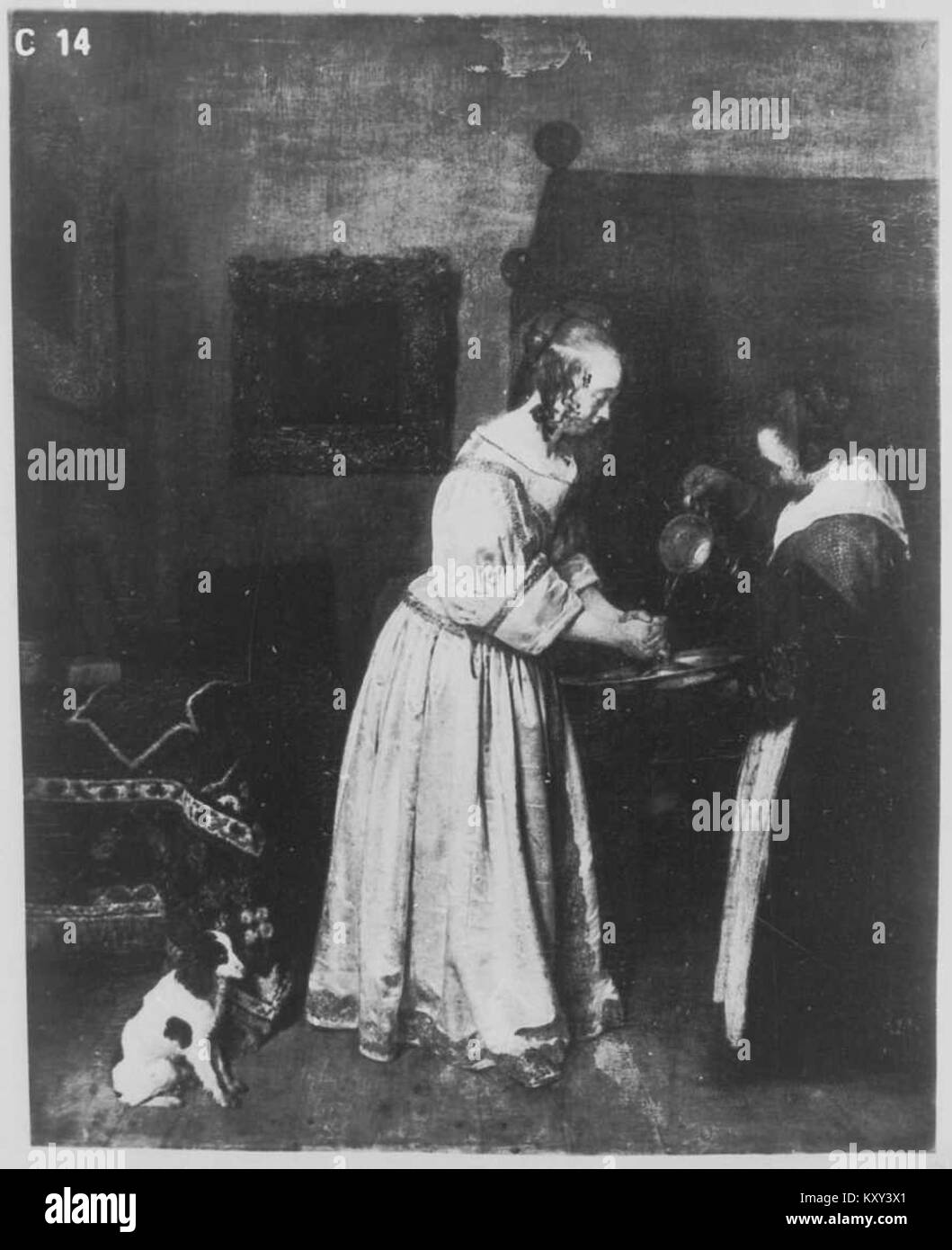 An artwork housed in the Gemäldegalerie Alte Meister in Dresden ...