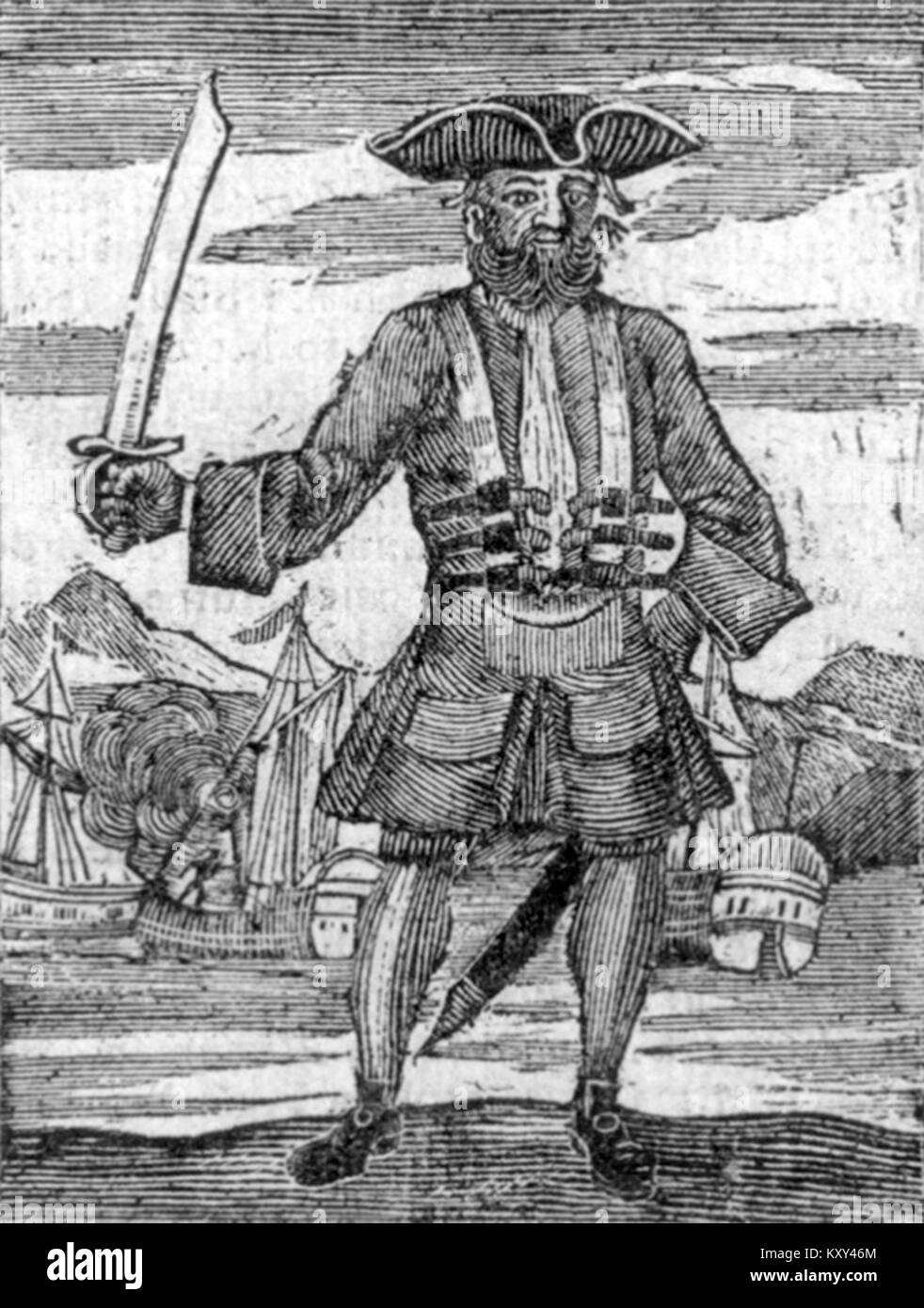 Blackbeard Pirate Stock Photos & Blackbeard Pirate Stock Images - Alamy