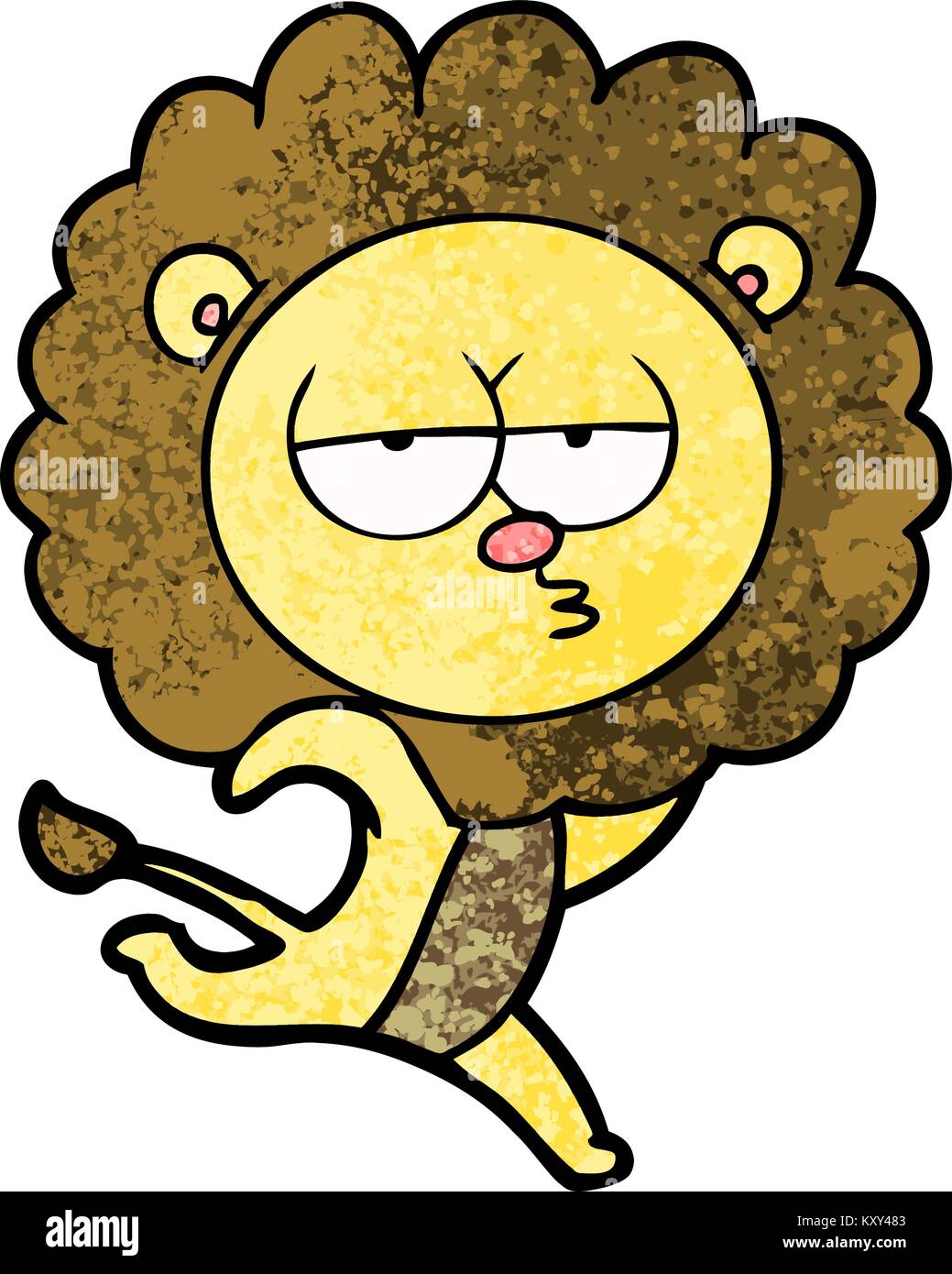 cartoon running lion Stock Vector Image & Art - Alamy