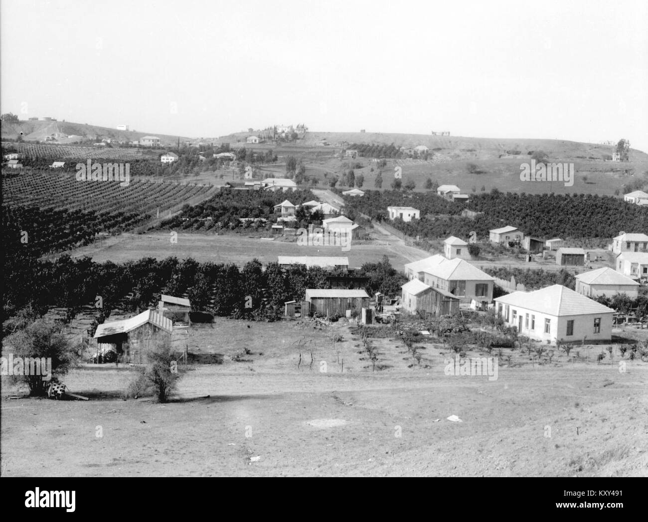 This image captures a general view of Bnei Brak, a city located north ...