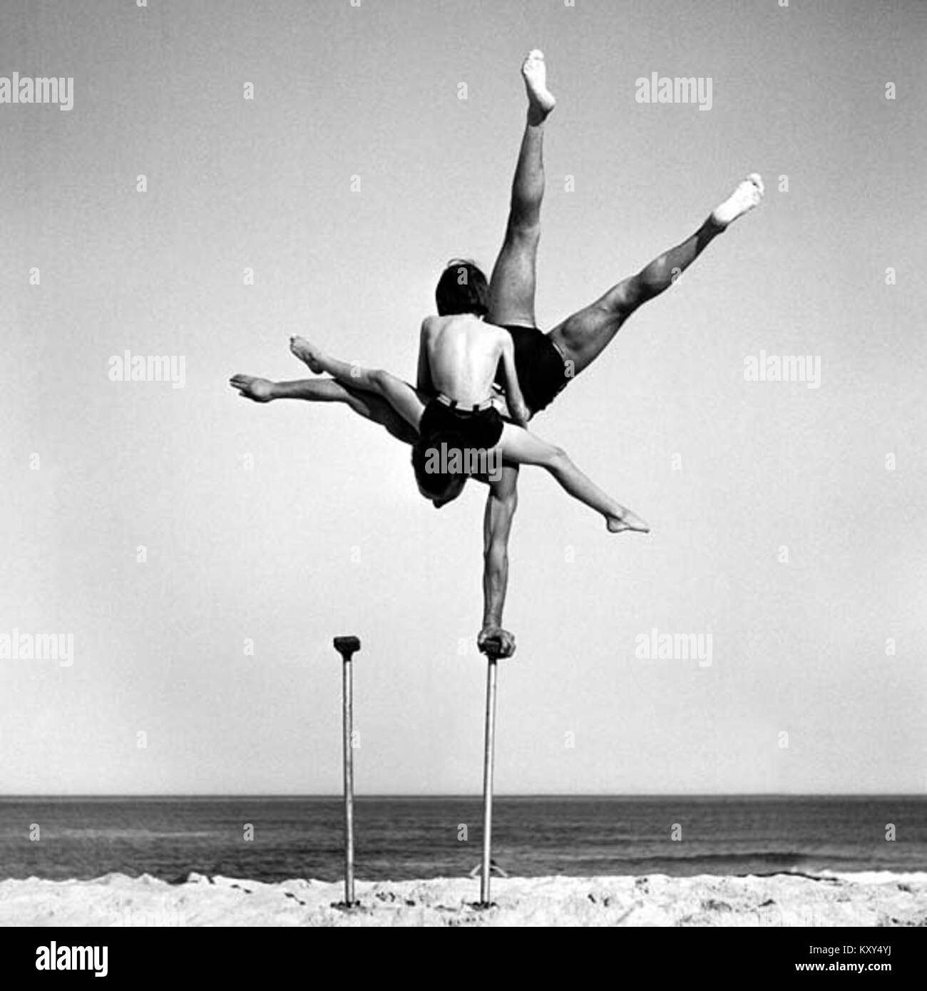 A photograph of George Caddy with Arthur and Pauline Coutts, taken in ...