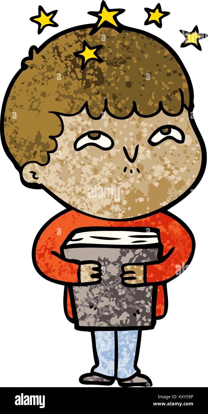 cartoon amazed boy Stock Vector Image & Art - Alamy