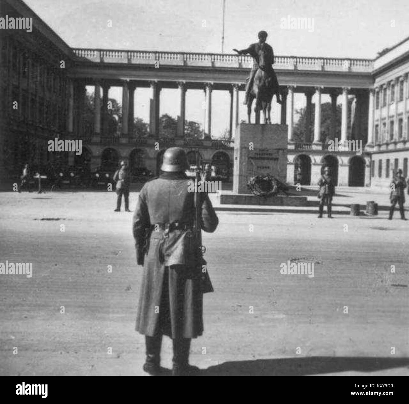 German military patrol Black and White Stock Photos & Images - Alamy